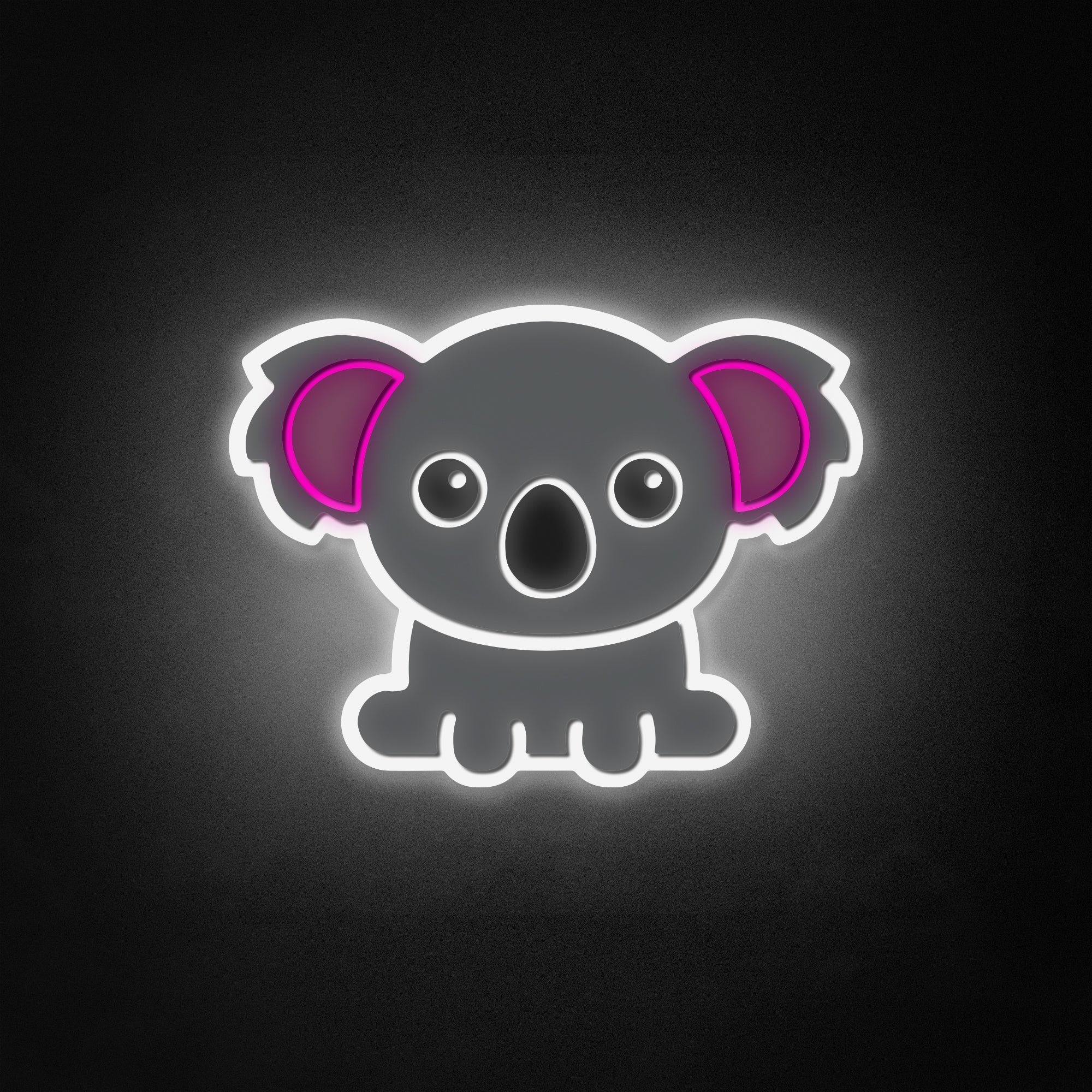 Koala Bär,Kinderzimmer,Tier Neon Like, Koala Neonschild, Koala LED ...